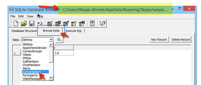 Open skype main db - saspan