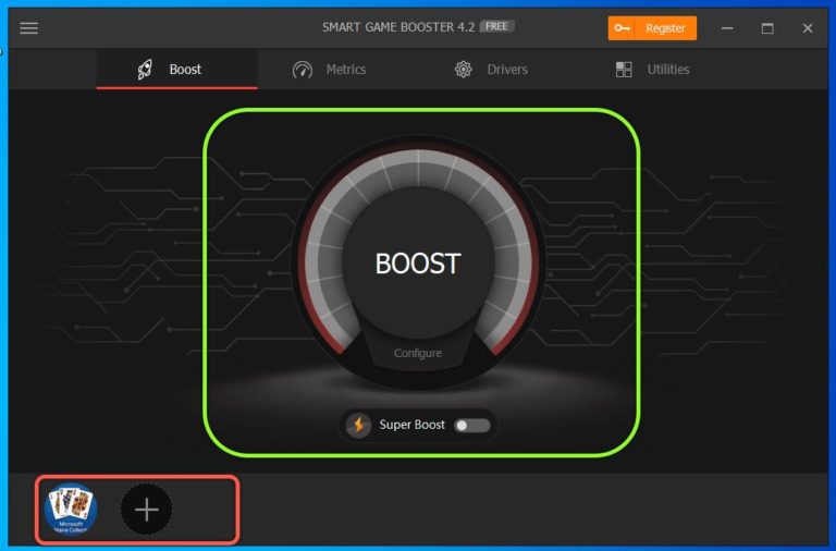 جيم بوستر لتسريع الالعاب وزيادة الفريمات مجانًا Smart Game Booster